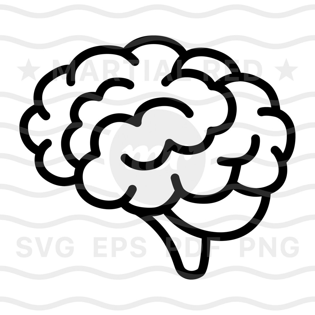 Brain Svg, Mind Svg, Genius Svg, Smart Svg, Intelligence Svg ...