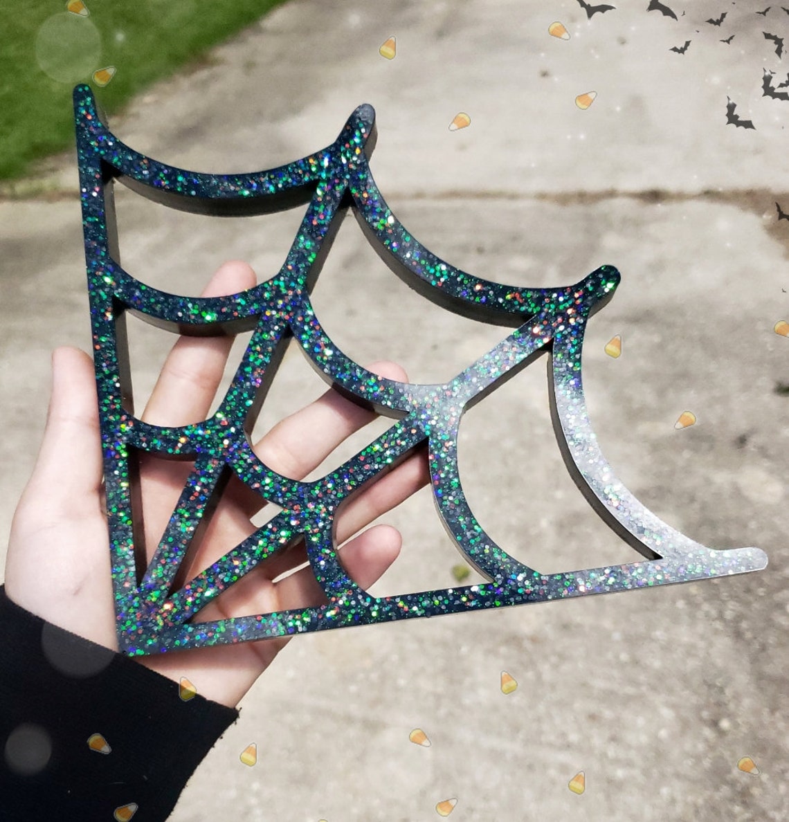 Spider Web Door Decoration - Etsy