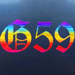 G59 Vinyl Decal - Etsy