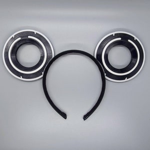 3D Printed Identity Disc Inspired Ears - Etsy