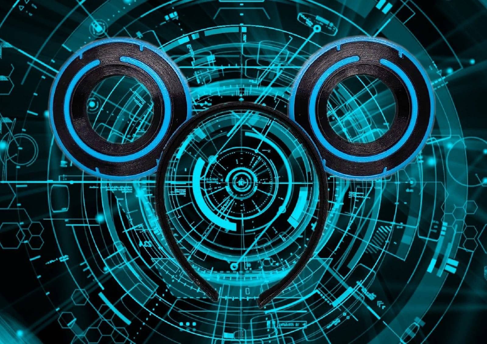 3D Printed Identity Disc Inspired Ears | Etsy