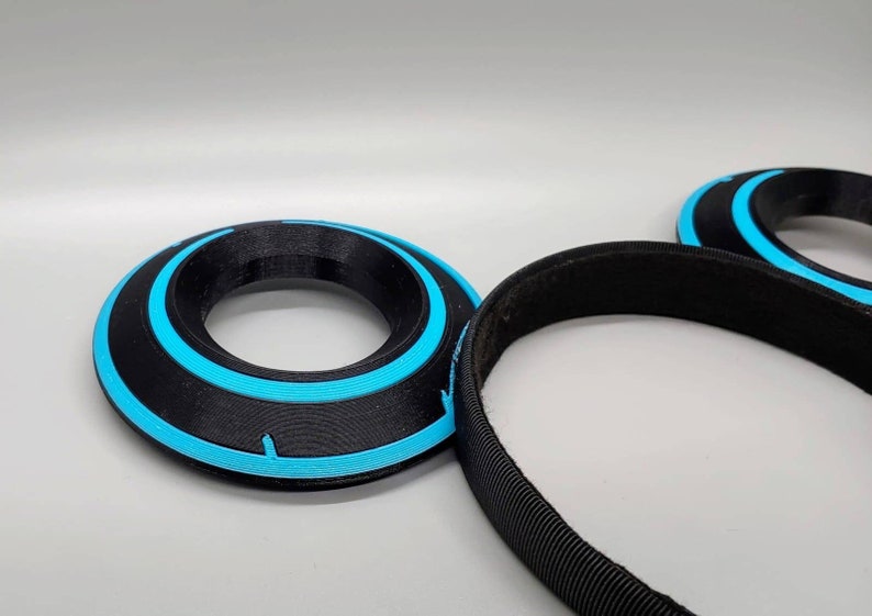 3D Printed Identity Disc Inspired Ears - Etsy
