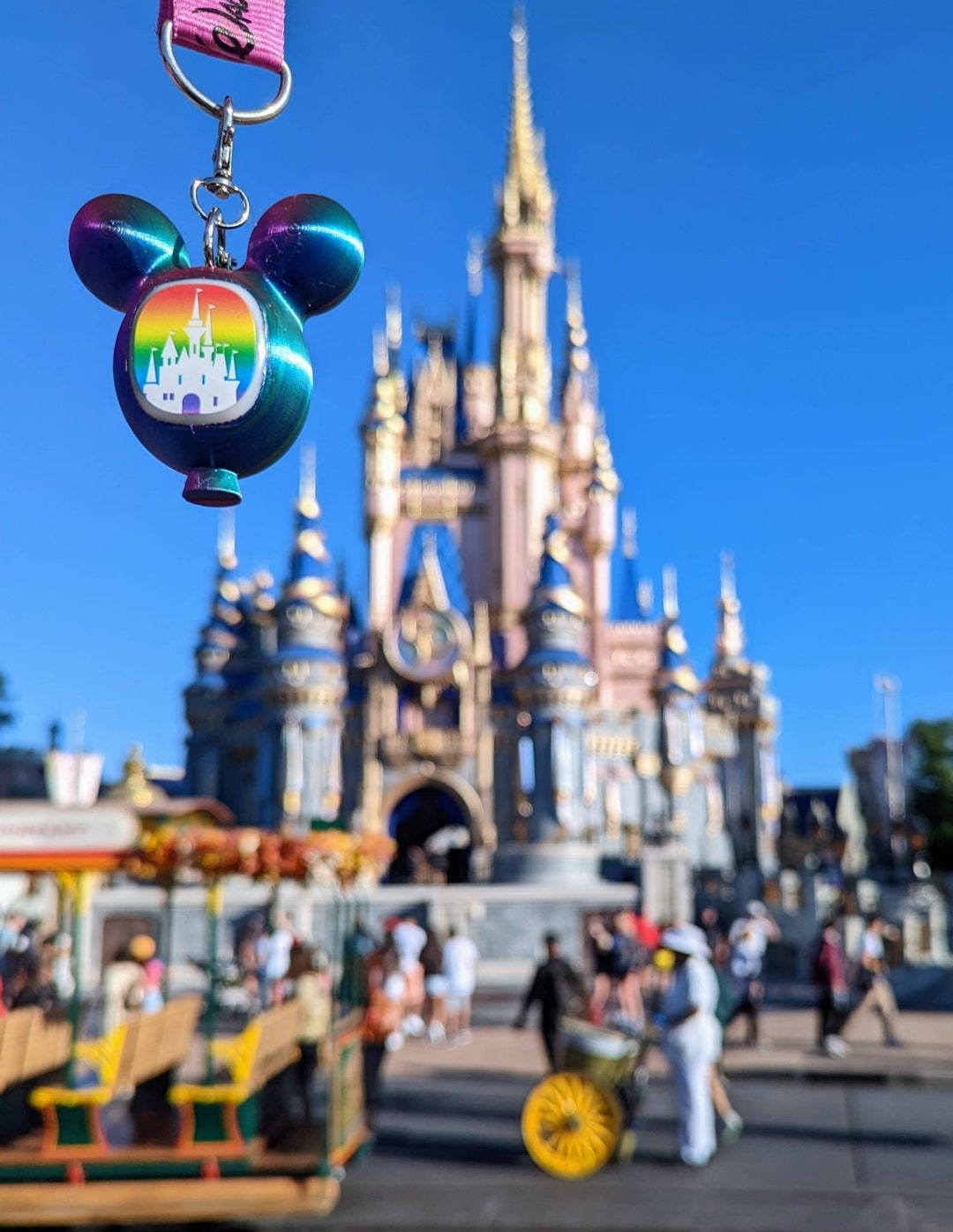 Mouse Balloon Inspired Magic Band Puck Holder for the MB2 or MB+ - Etsy