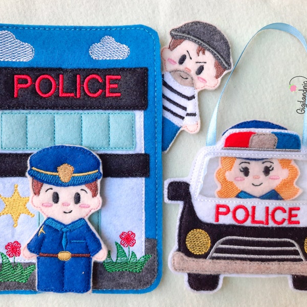 Police Officer Puppet - Etsy