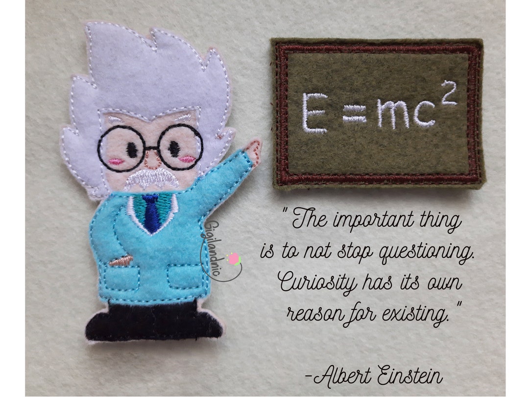 Albert Einstein Finger Puppet - ITH Finger Puppets - ITH Educational ...