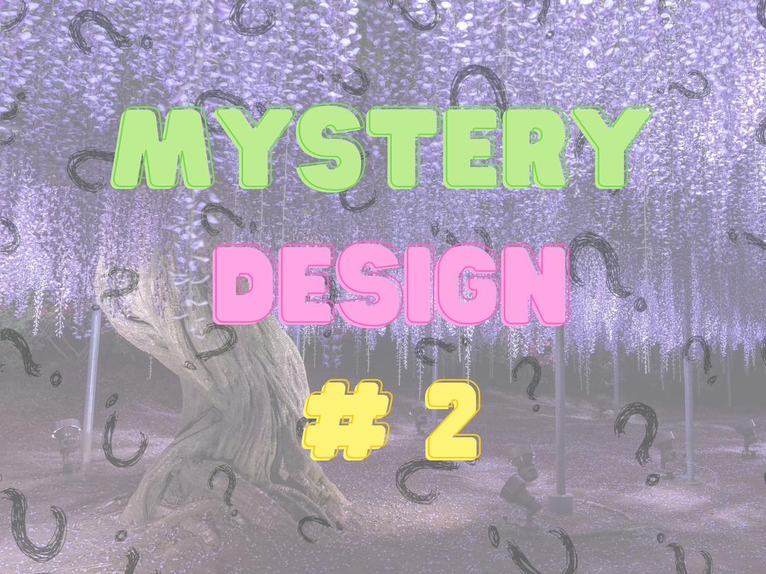 Mystery Design 2 ITH Embroidery Design digital File - Etsy