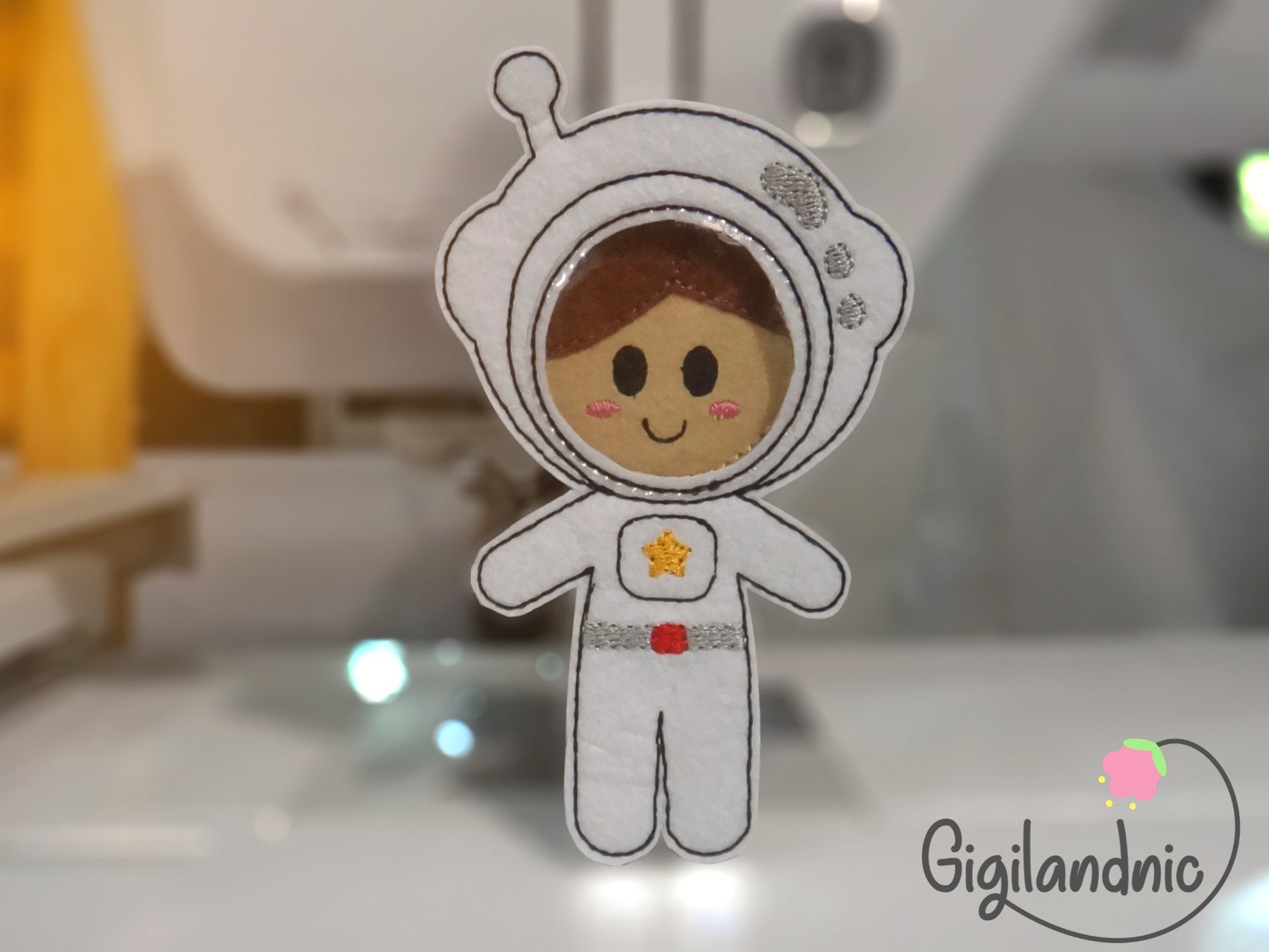 ITH Astronaut Gino Dress up Dol-machine Embroidery | Etsy