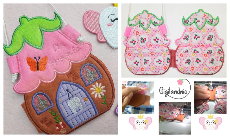 Tooth Fairy Kit ITH Embroidery Design Digital File - Etsy