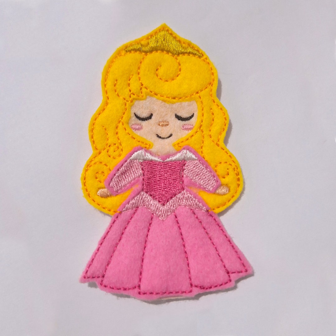 Sleeping Princess FP ITH Embroidery Design-digital Design for ...