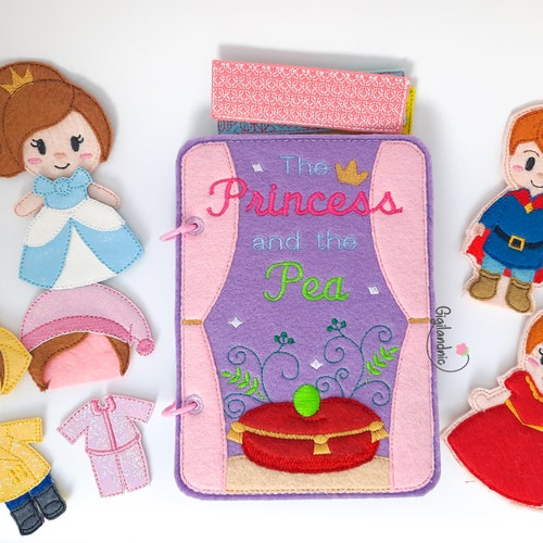 Quiet Book Pattern in the Hoop Machine Embroidery Design. Busy | Etsy