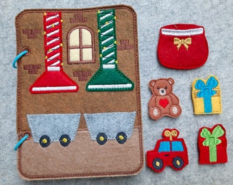 Quiet Book Pattern in the Hoop Machine Embroidery Design. ITH - Etsy