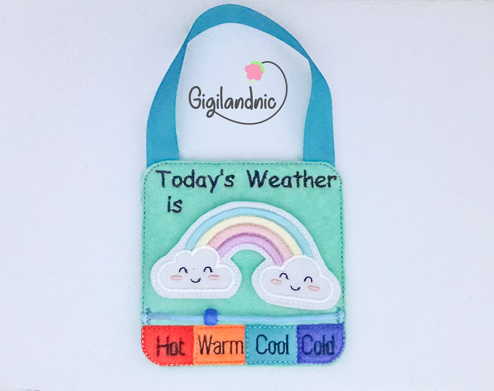 Today's Weather is in the Hoop Machine Embroidery - Etsy