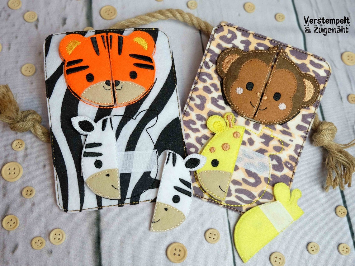 Quiet Book Pattern in the Hoop Machine Embroidery Design. ITH - Etsy