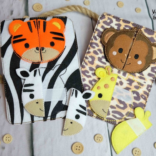 Quiet Book Pattern in the Hoop Machine Embroidery Design / - Etsy