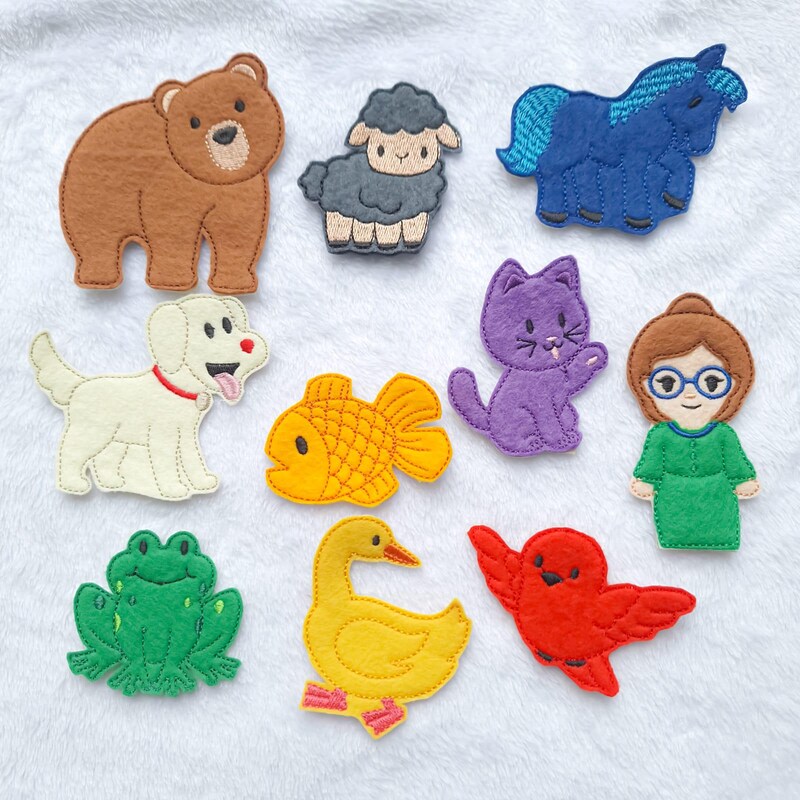 Animal Finger Puppet - Etsy