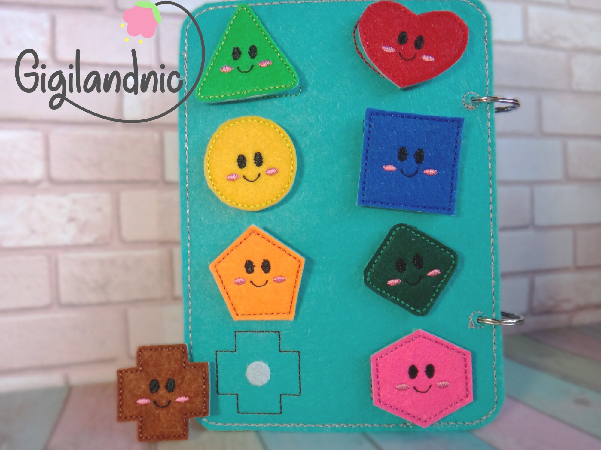 Quiet Book Pattern in the Hoop Machine Embroidery Design. ITH - Etsy