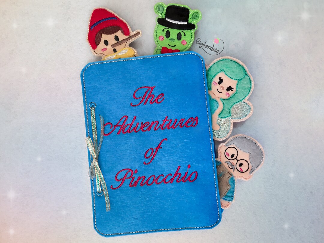 The Adventures of Pinocchio - ITH Finger Puppets - Carlo Collodi Fairy ...