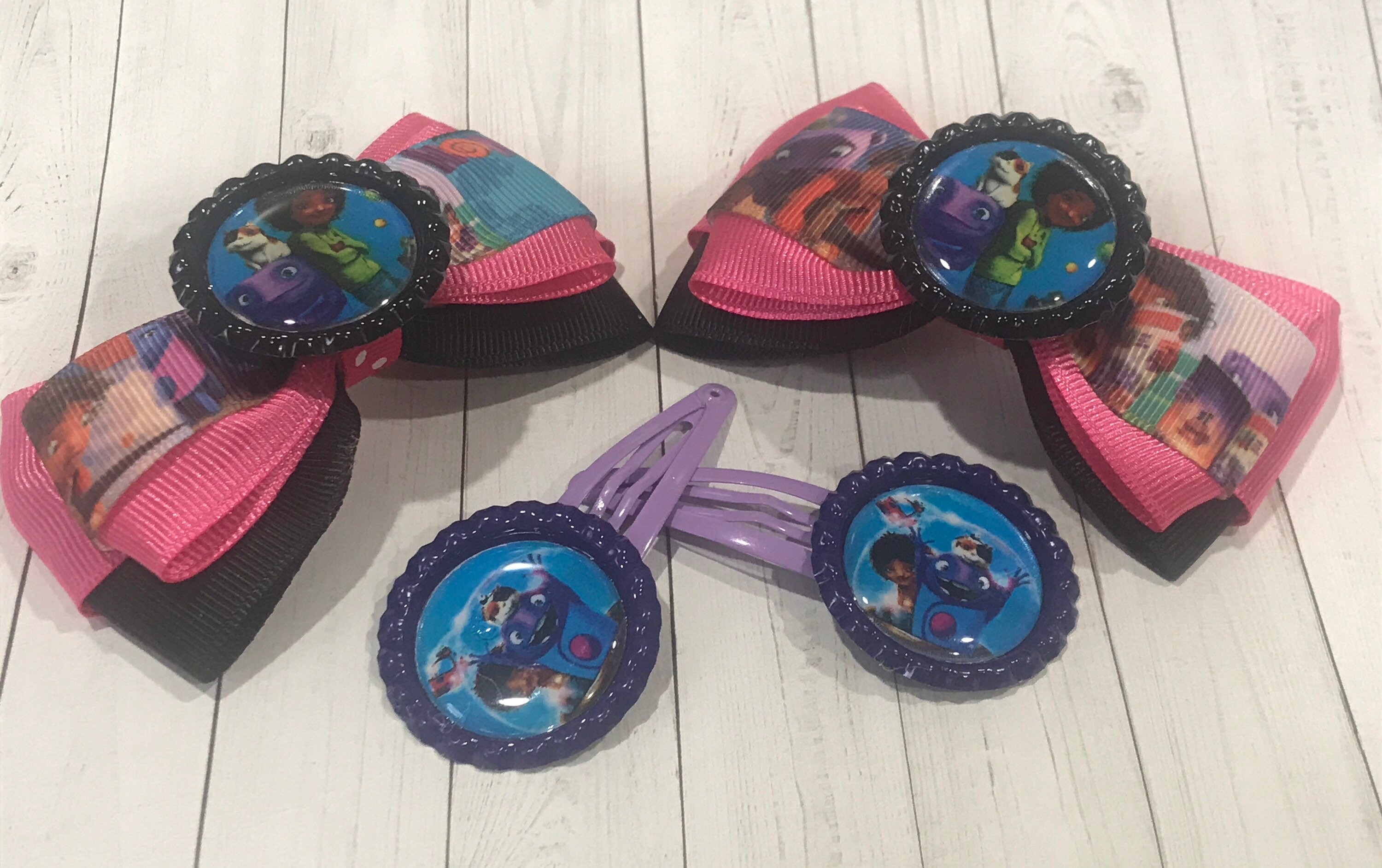 Character Inspired Hairbow Character Headband Character - Etsy