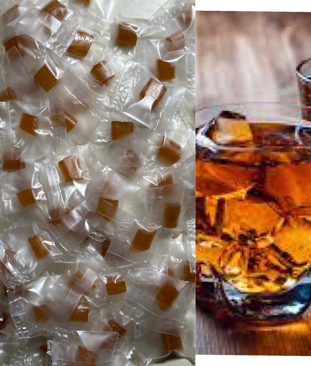 Bourbon and Coke Flavored Rock Candy - Etsy