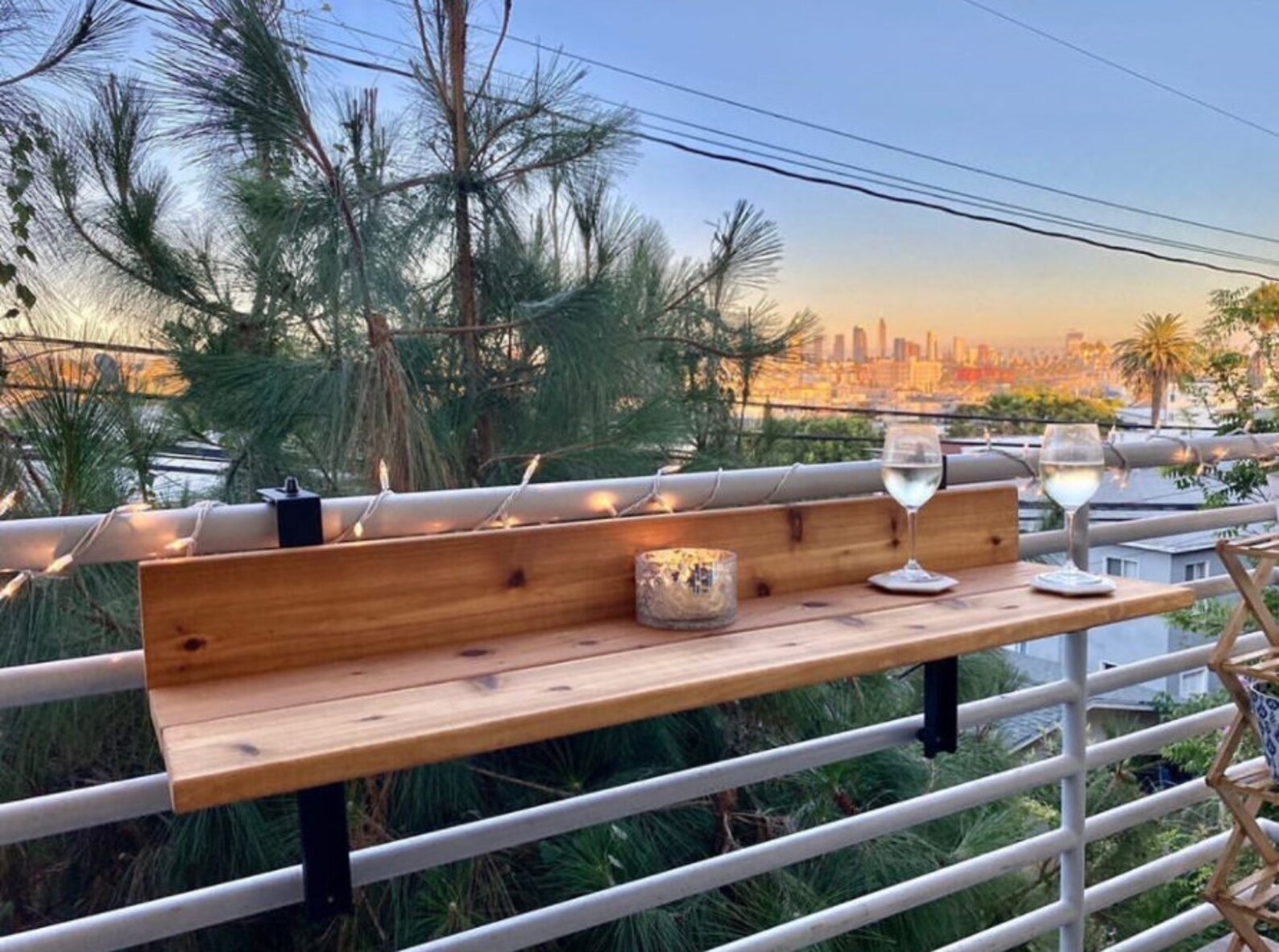 1 x Balcon Bar Patio Bar Balcon Table Fabriqué à partir de | Etsy