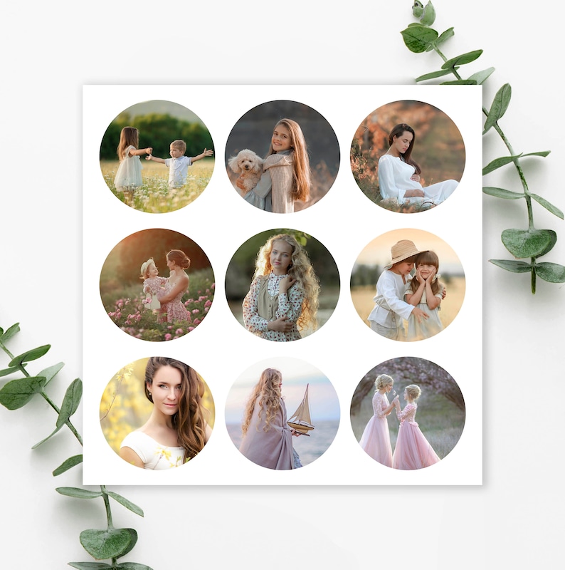 Photoshop Collage Storyboard Photography Template Shoot - Etsy