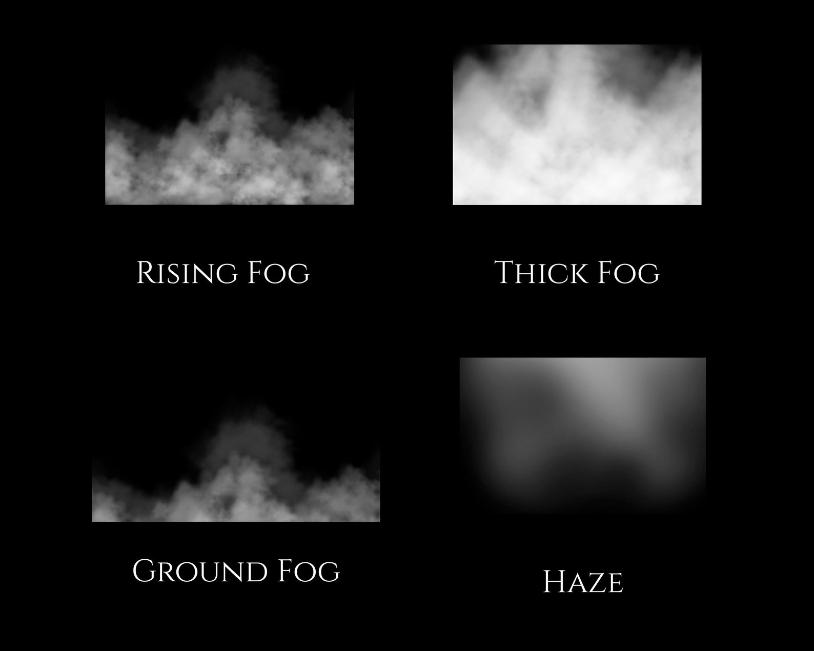 Fog Overlays Photoshop Overlays PS Overlay Haze Thick Fog - Etsy