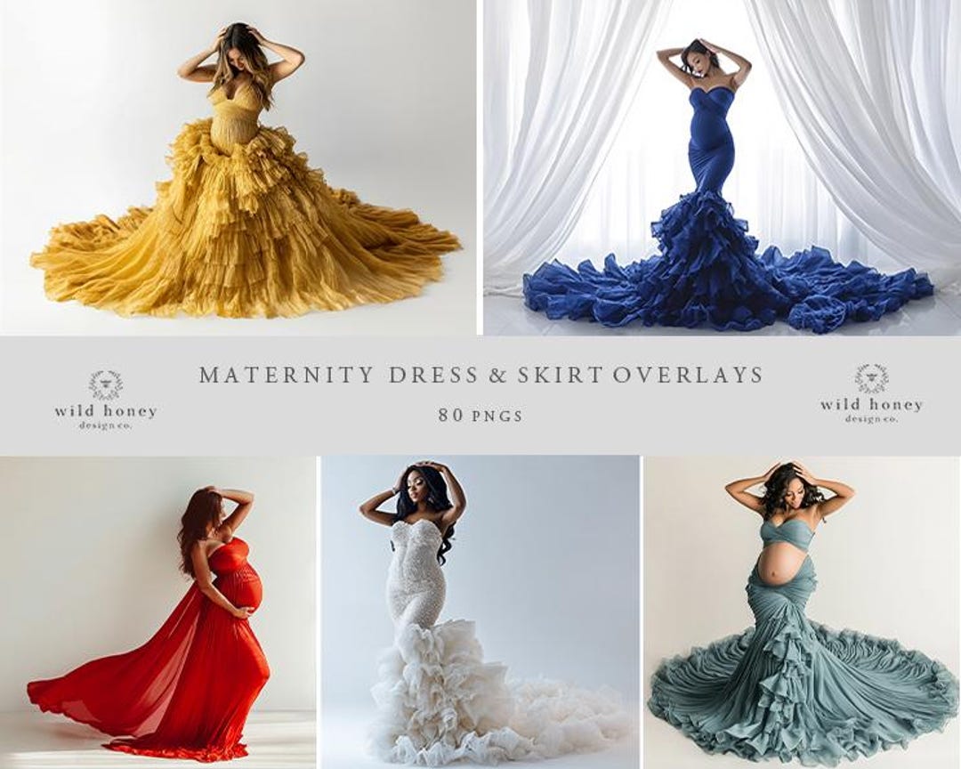 Maternity Dress Overlays, Skirt Overlays, Photoshop Dress Overlay ...