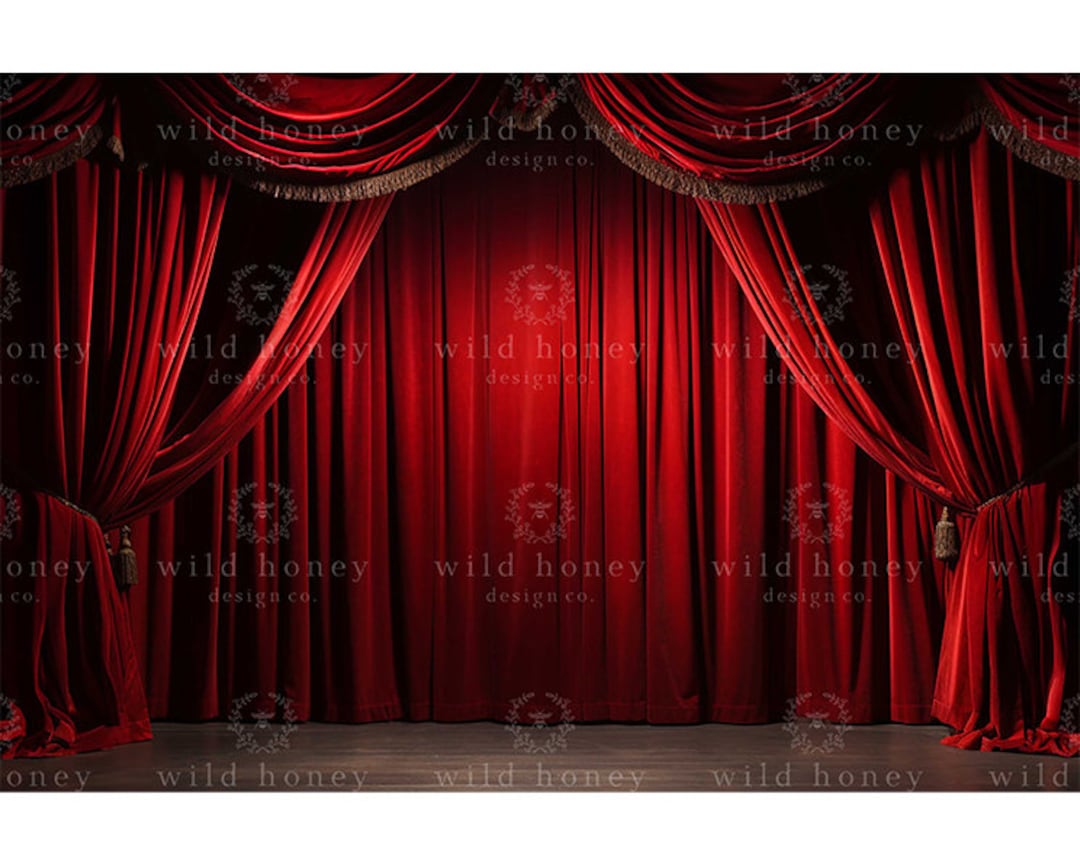 Theatre Stage Digital Backdrop, Spotlight, Dance, Ballet, Acting ...