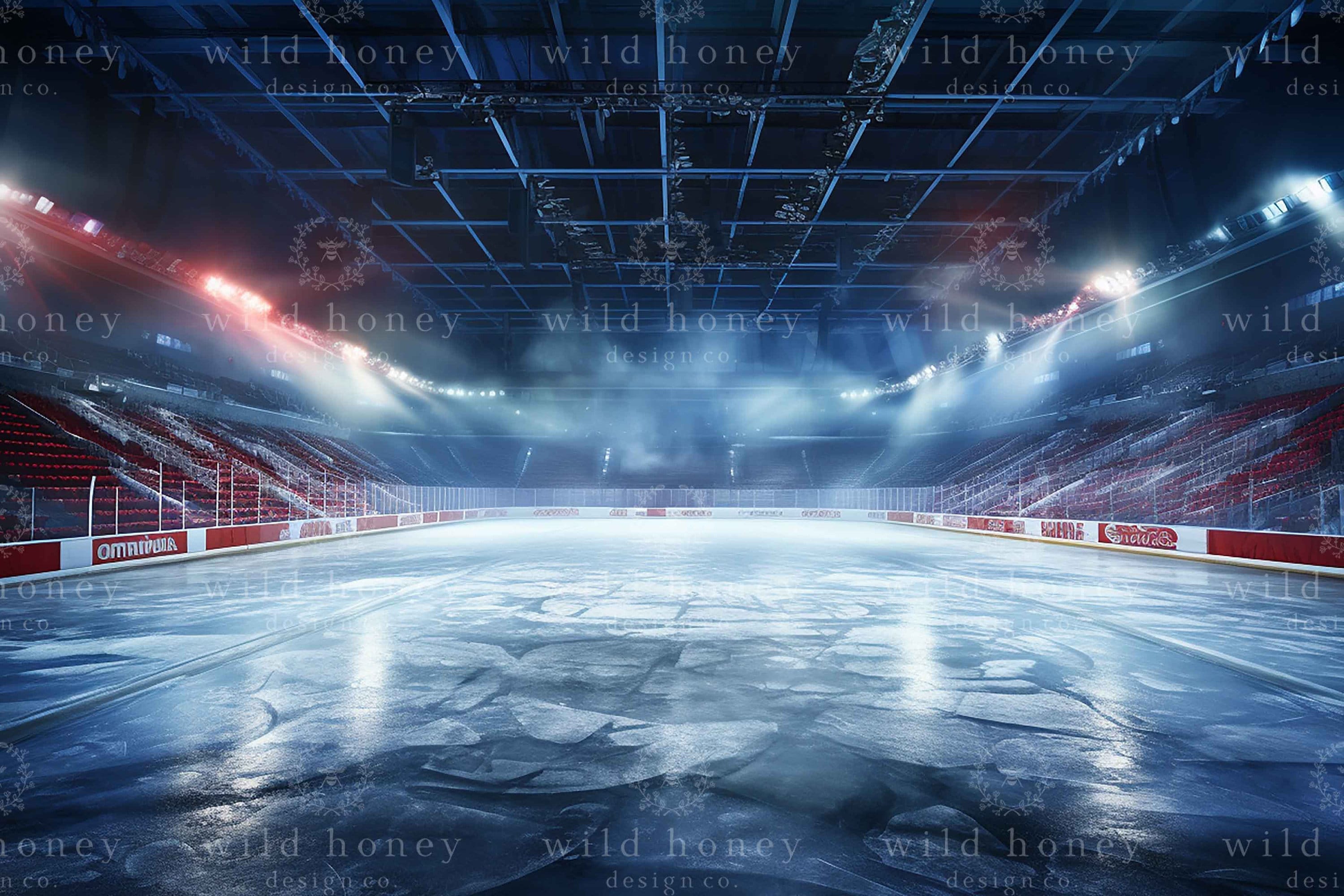 Hockey Rink Phone Wallpaper