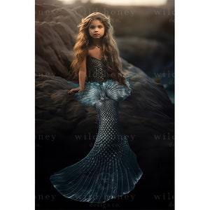 Mermaid Tail Overlays, Clipart, 8 Pngs, Mermaid, Tails, Fish Tails ...