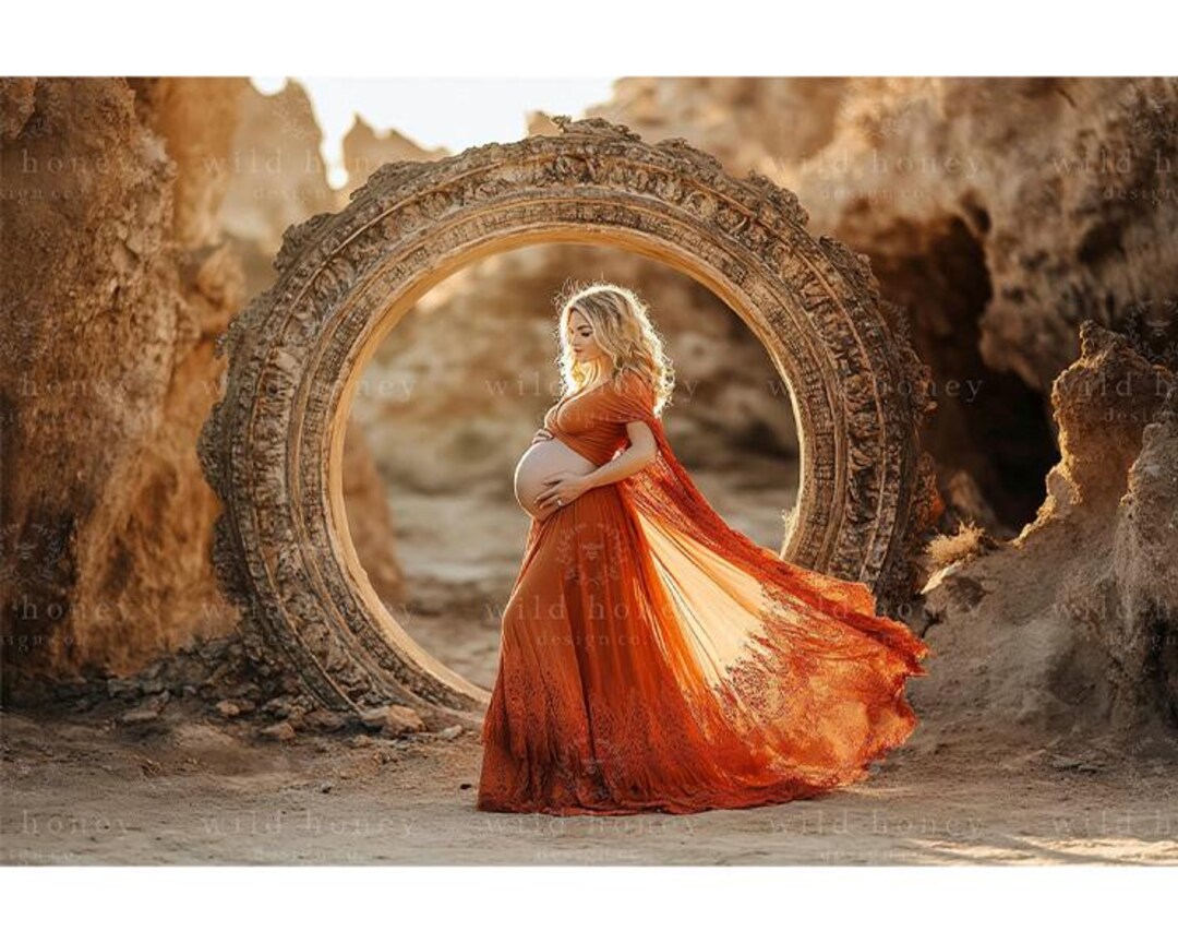 Stone Circle Digital Backdrop, Desert, Rocks, Maternity, Portrait ...