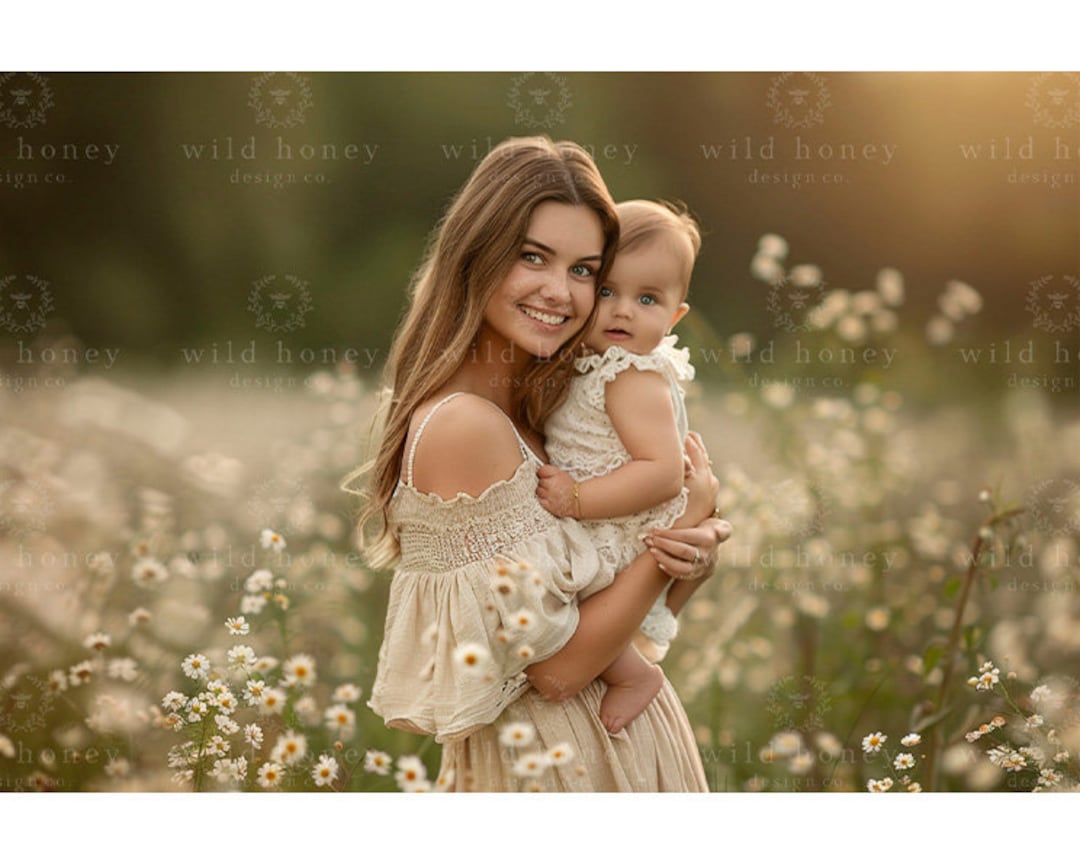 Wildflowers Digital Backdrop : Flower Field (digital Download) - Etsy