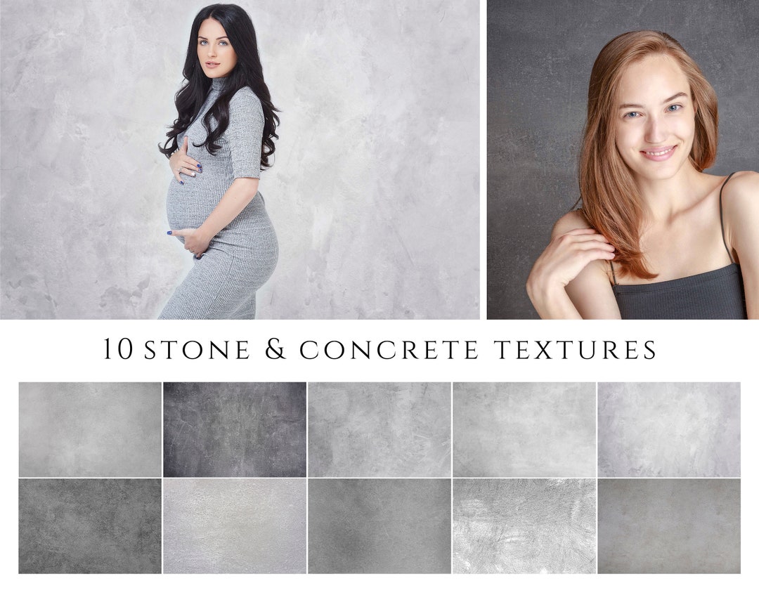 Stone & Concrete Textures: Fine Art Photography Overlays (digital ...