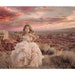 Desert Digital Backdrop, Mountains, Red Rock, Pink Clouds, Sunset ...