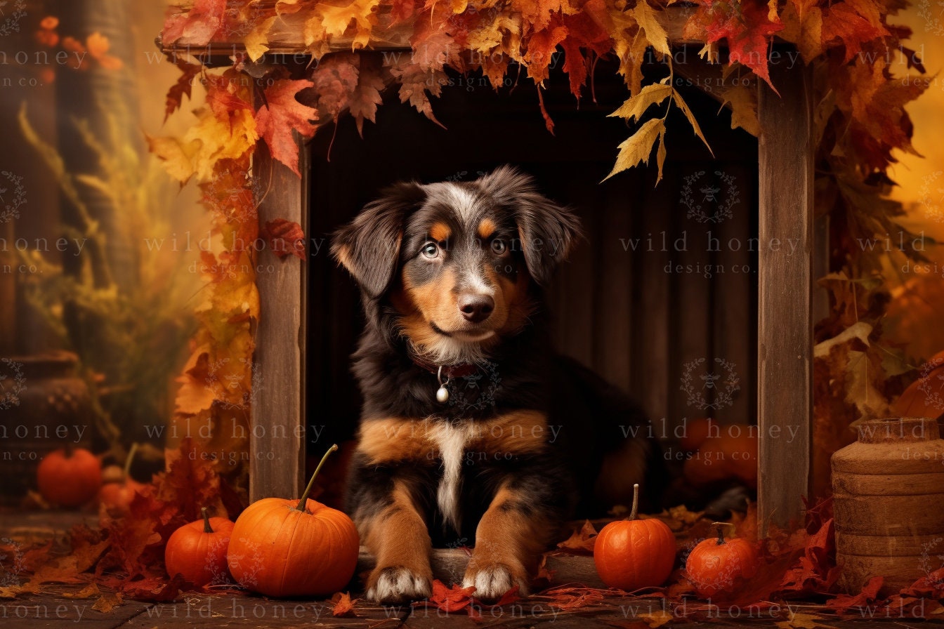 Thanksgiving Puppy Wallpaper