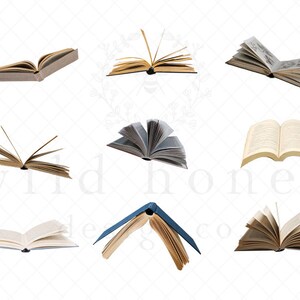 Flying Book Overlays, Pngs, Magical, Magic School, Whimsical, Fun ...