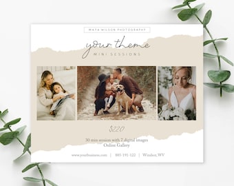 Mini Session Ad | Etsy