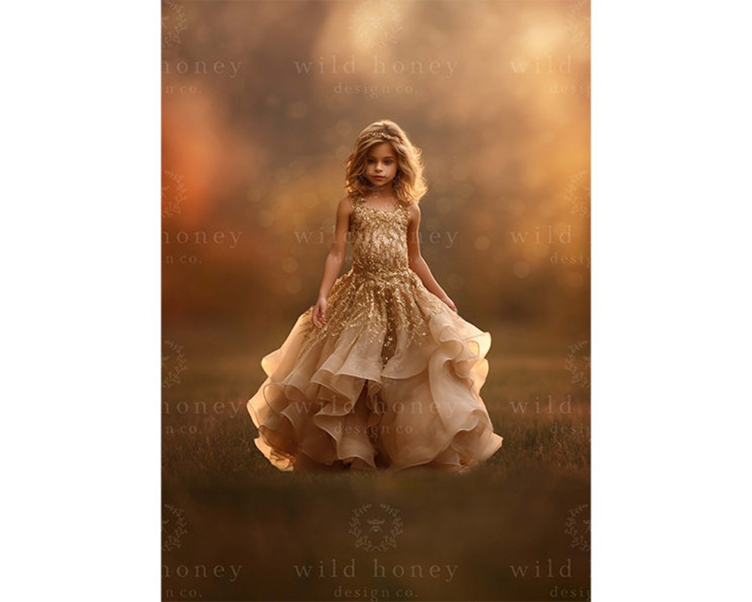 Fall Portrait Digital Backdrop Background, Autumn, Blur, Photography ...