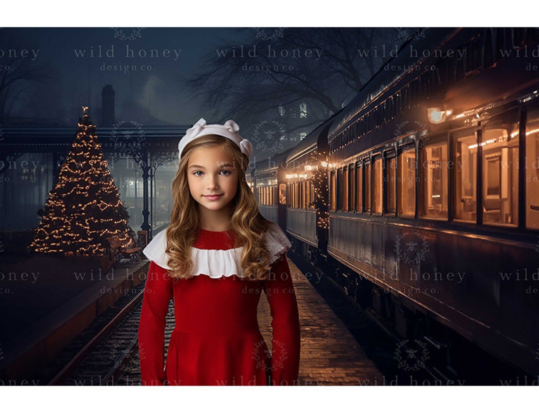 Polar Express Tree Background