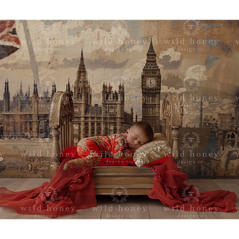 London Backdrop - Etsy