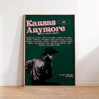 Role Model Kansas Anymore Poster (DIGITAL FILE) - Etsy