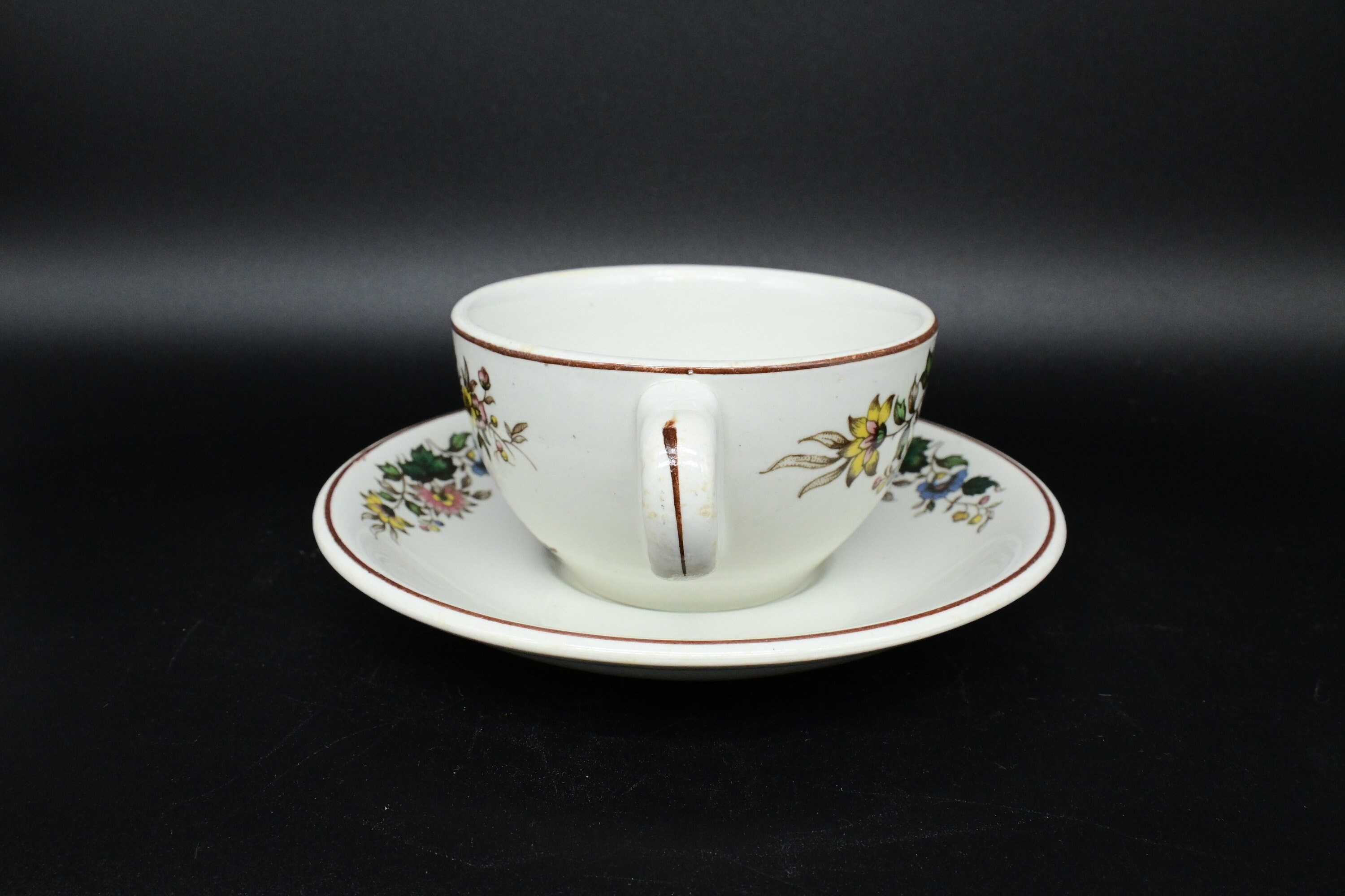 Grindley England Hercules Vitrified Cup and Saucer in the Pattern ...
