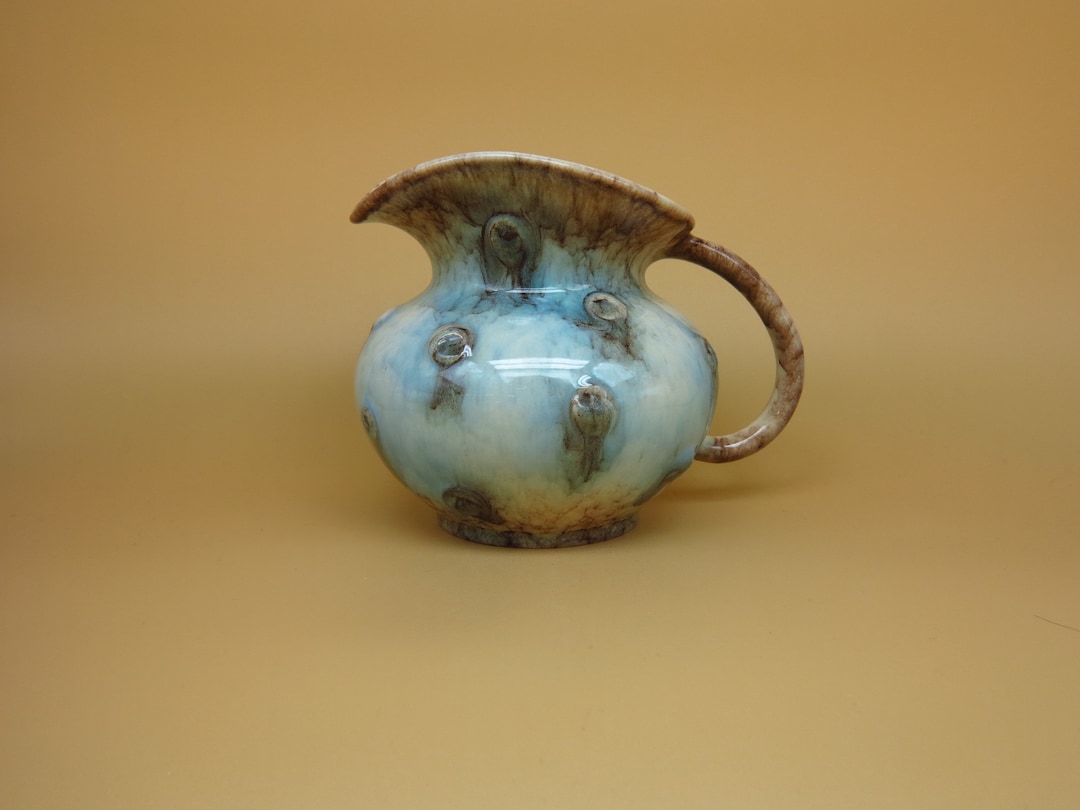 Herta Gerz Pitcher Small White Clay - Etsy