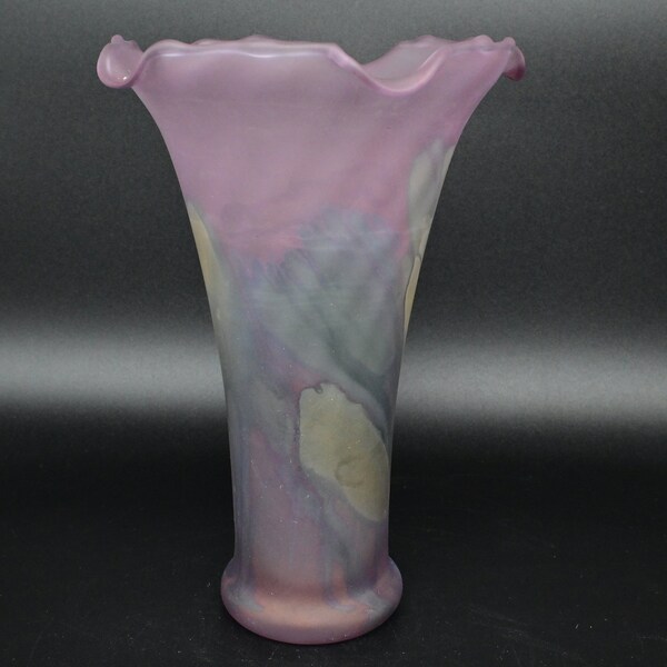 Rueven Nouveau Art Glass Vase - Etsy Australia