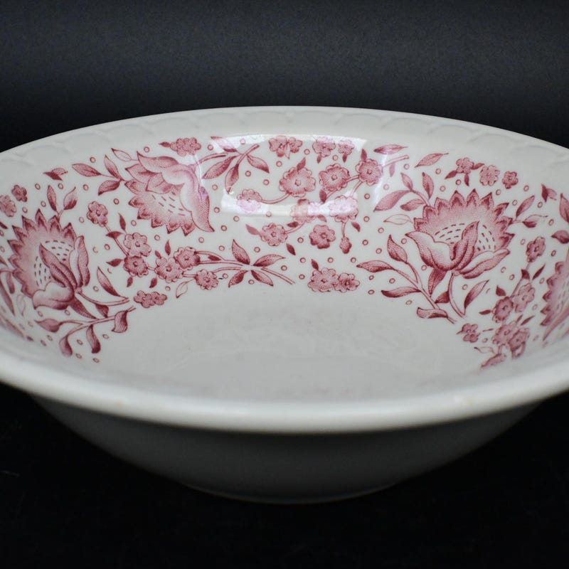 Red Transfer Ware - Etsy