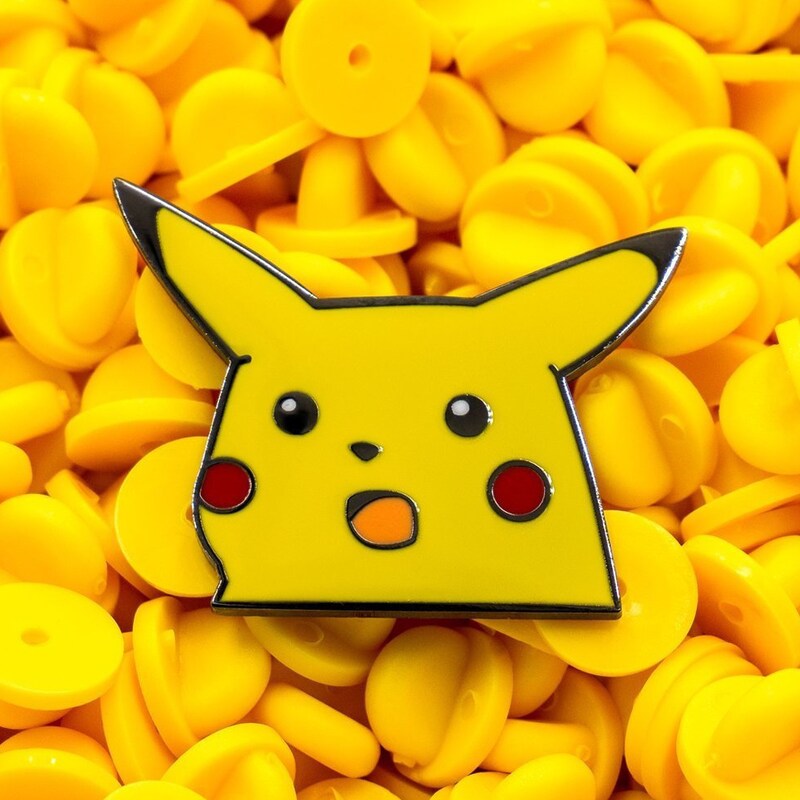 Pikachu Pin - Etsy