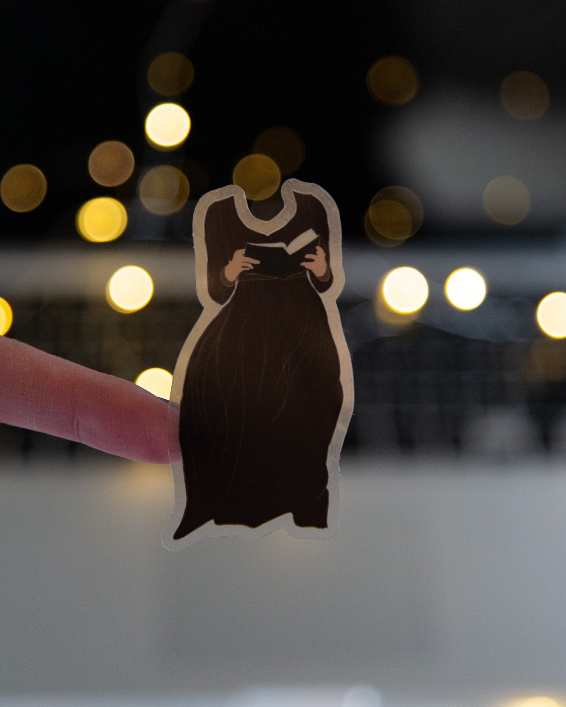 Elizabeth Bennet Jane Austen Pride & Prejudice Clear Sticker | Etsy