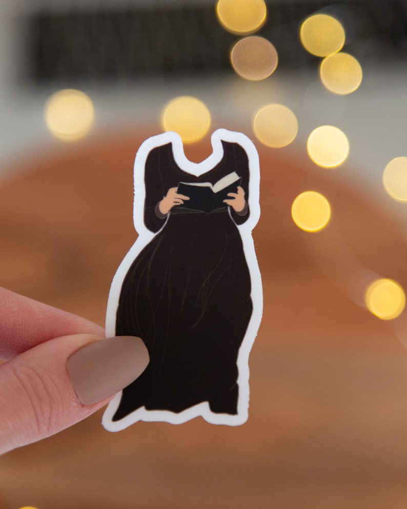 Elizabeth Bennet Jane Austen Pride & Prejudice Clear Sticker | Etsy