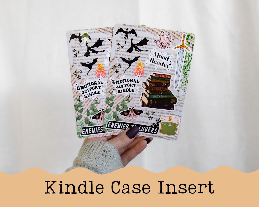 Kindle Insert - Fantasy Reader, Kindle Case Insert, Kobo, Kindle ...