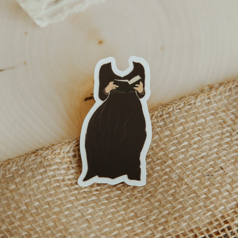 Elizabeth Bennet Jane Austen Pride & Prejudice Clear Sticker - Etsy